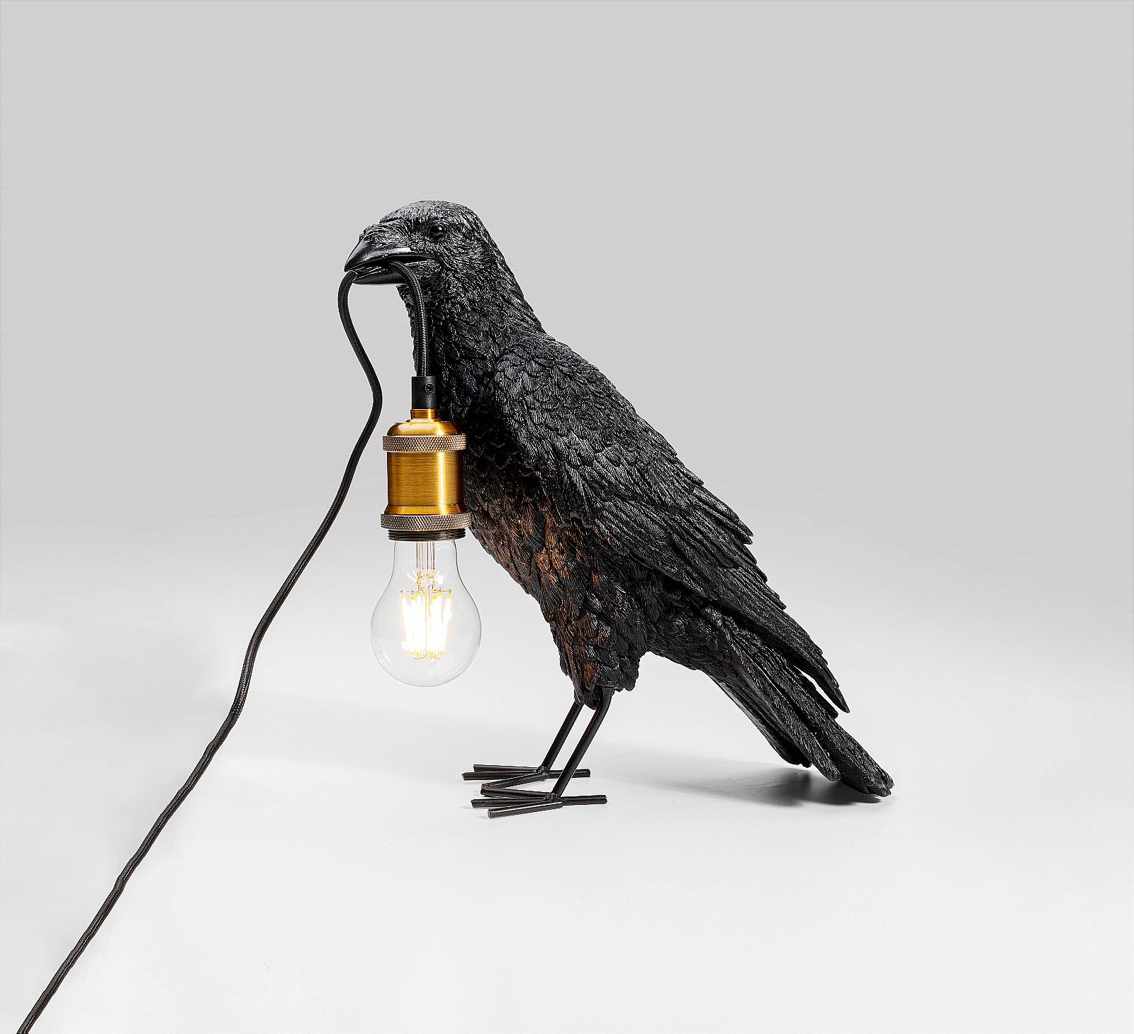 Vale Furnishers Crow Table Lamp