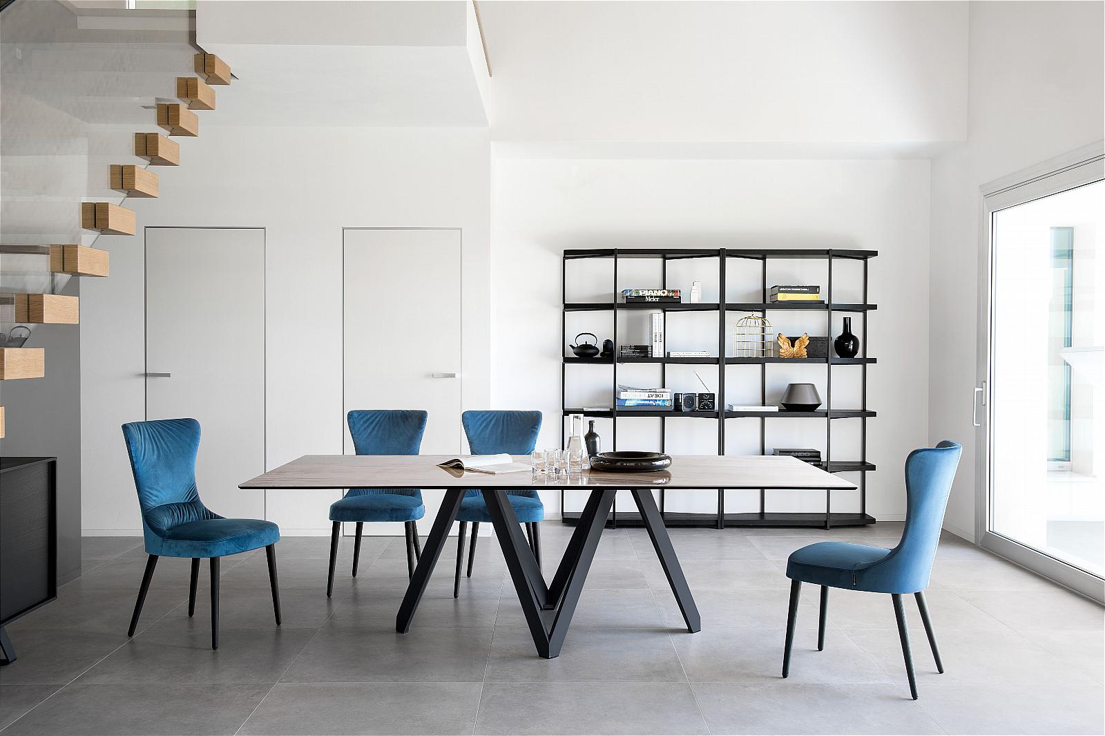 Calligaris Cartesio FR MTO Fixed Dining Table