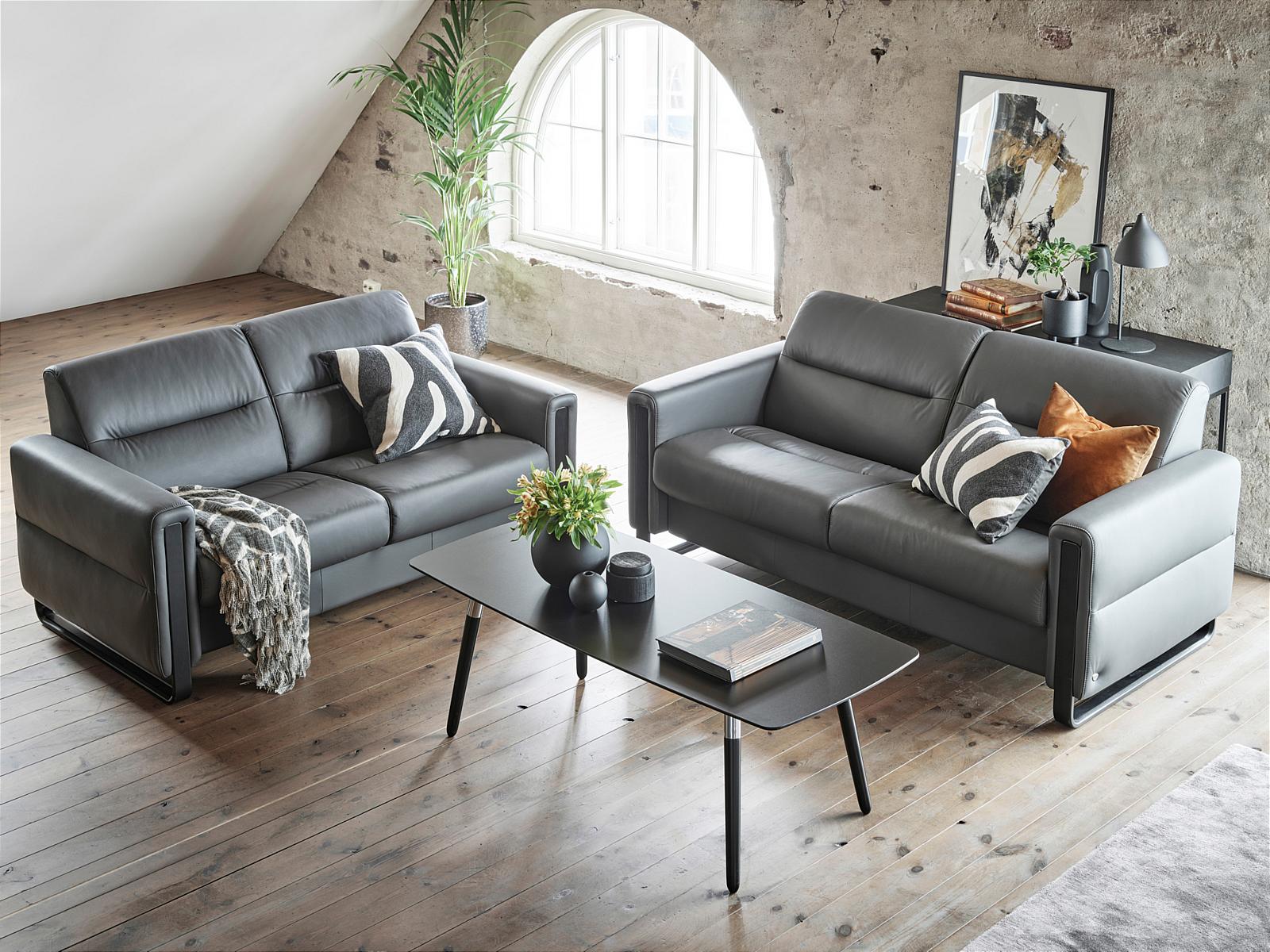 Stressless Fiona Steel Sofa Range