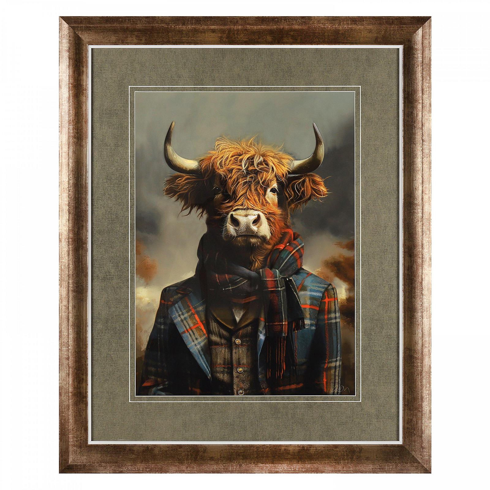 Vale Furnishers Dapper Highlander Artwork